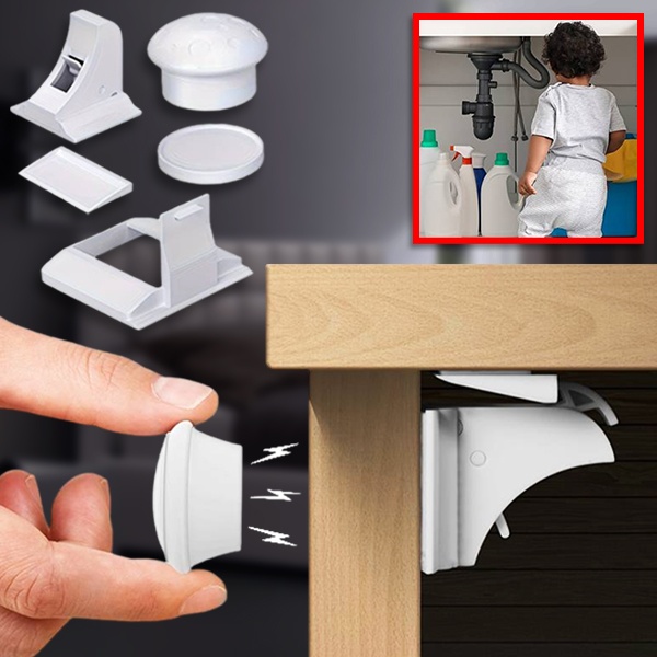 Magnetkappide lukud väikelastele (4 tükki) | MAGCLASP – frillashop.ee